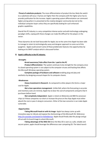 Case Study Apple Inc. 2008 | PDF