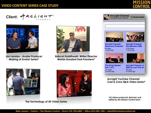 ArcLight Cinemas | PDF | Social Networking | Internet