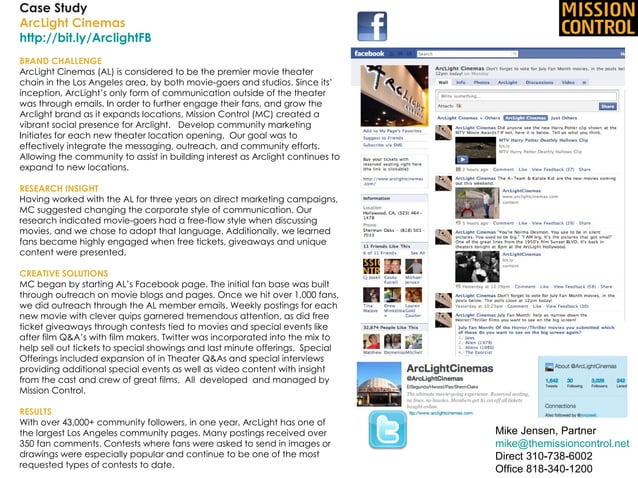 ArcLight Cinemas - Details | PPT