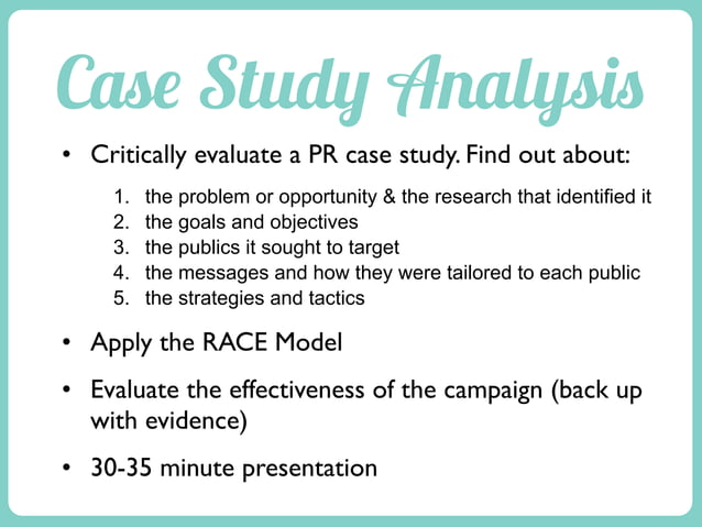 Case Study Assignment for Public Relations | PDF | Business | Business and Finance