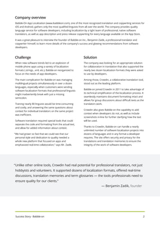 Case study babble-on | PDF | Desktop Publishing | Computer Software and ...