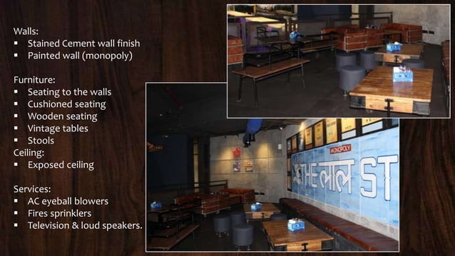 lounge bar case study hyderabad | PPTX | Interior Decorating | Home & Garden