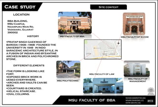 architecture case study bba msu | PDF