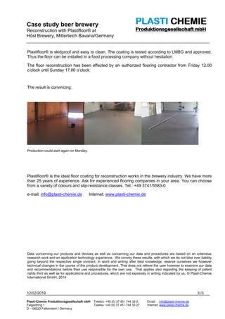 Case study beer brewery | PDF