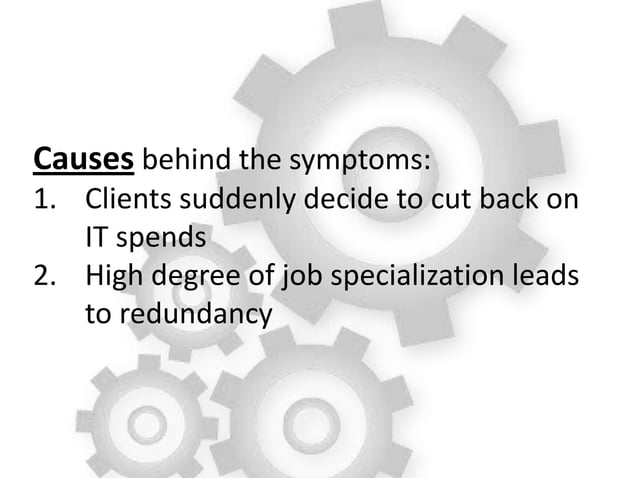 Casestudy: The Case of bench management | PPT