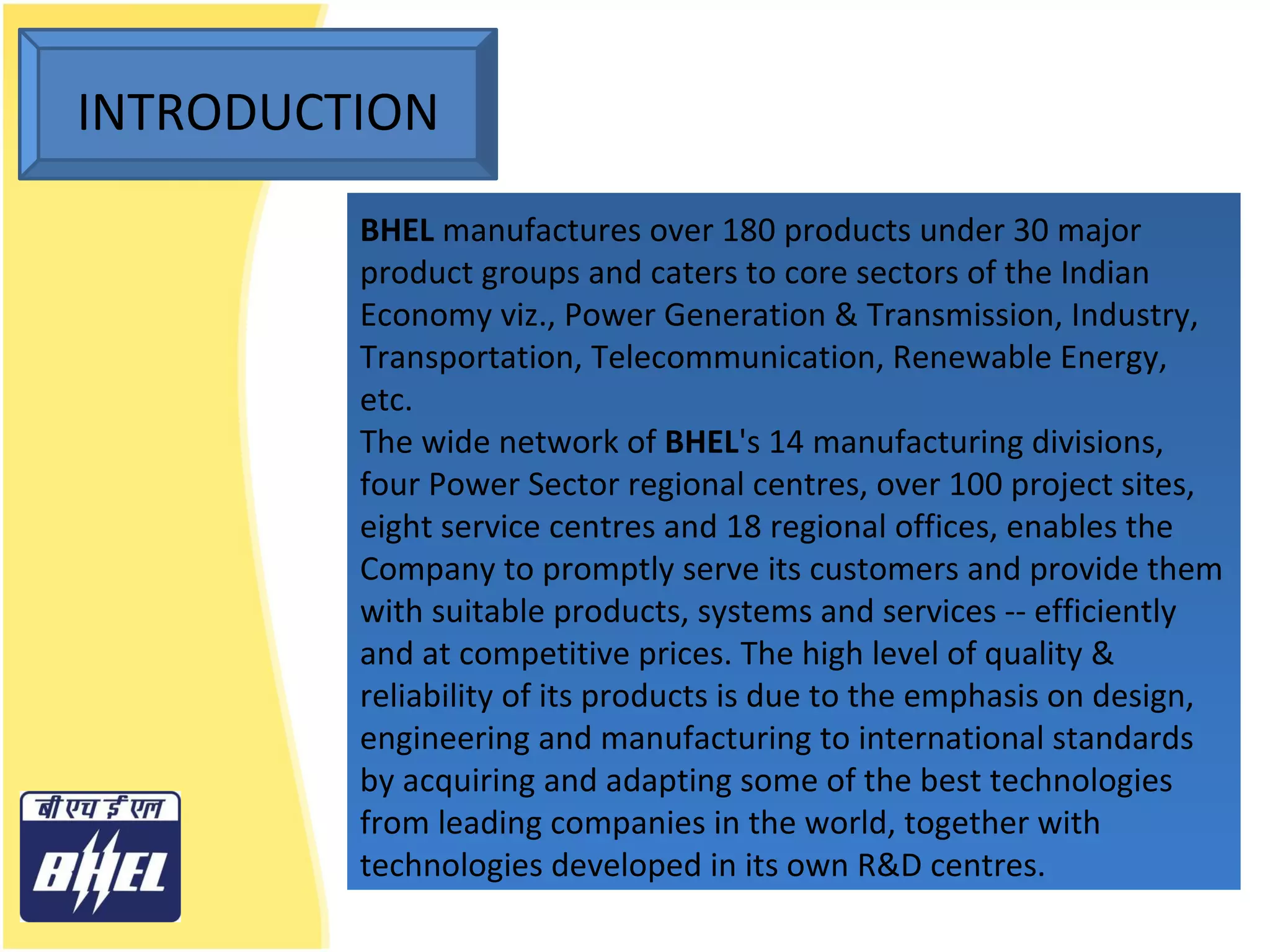 Case study bhel sj | PPT