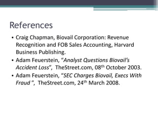 Case study biovail | PPTX