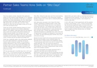 Case study Blitz Days APX | PDF | Sales | Business