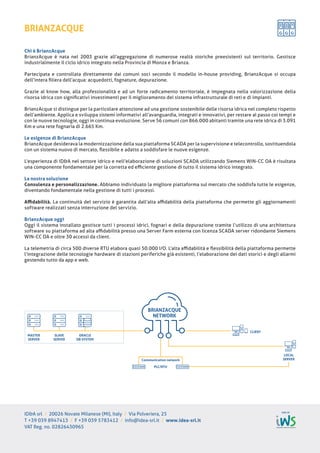 IDEA Case History - BrianzAcque | PDF