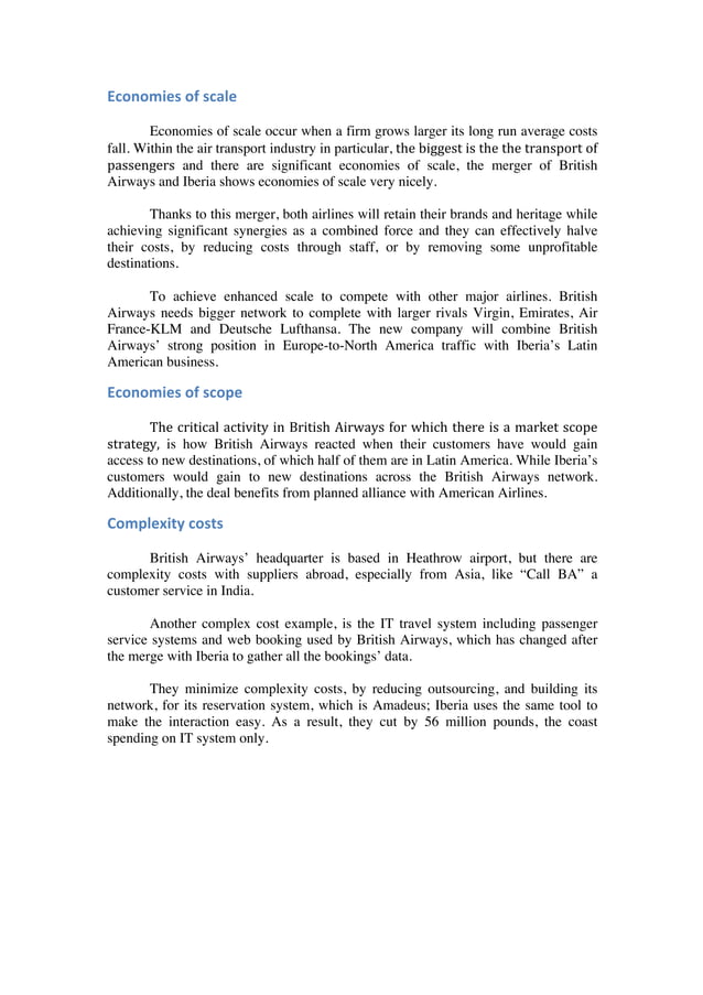 Case study British Airways | PDF