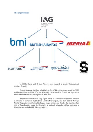 Case study British Airways | PDF