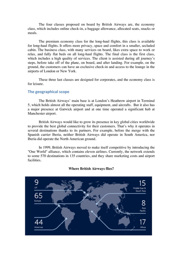 Case study British Airways | PDF
