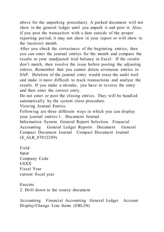 CASE STUDYCASE STUDYJournal Entries in an ER | DOCX