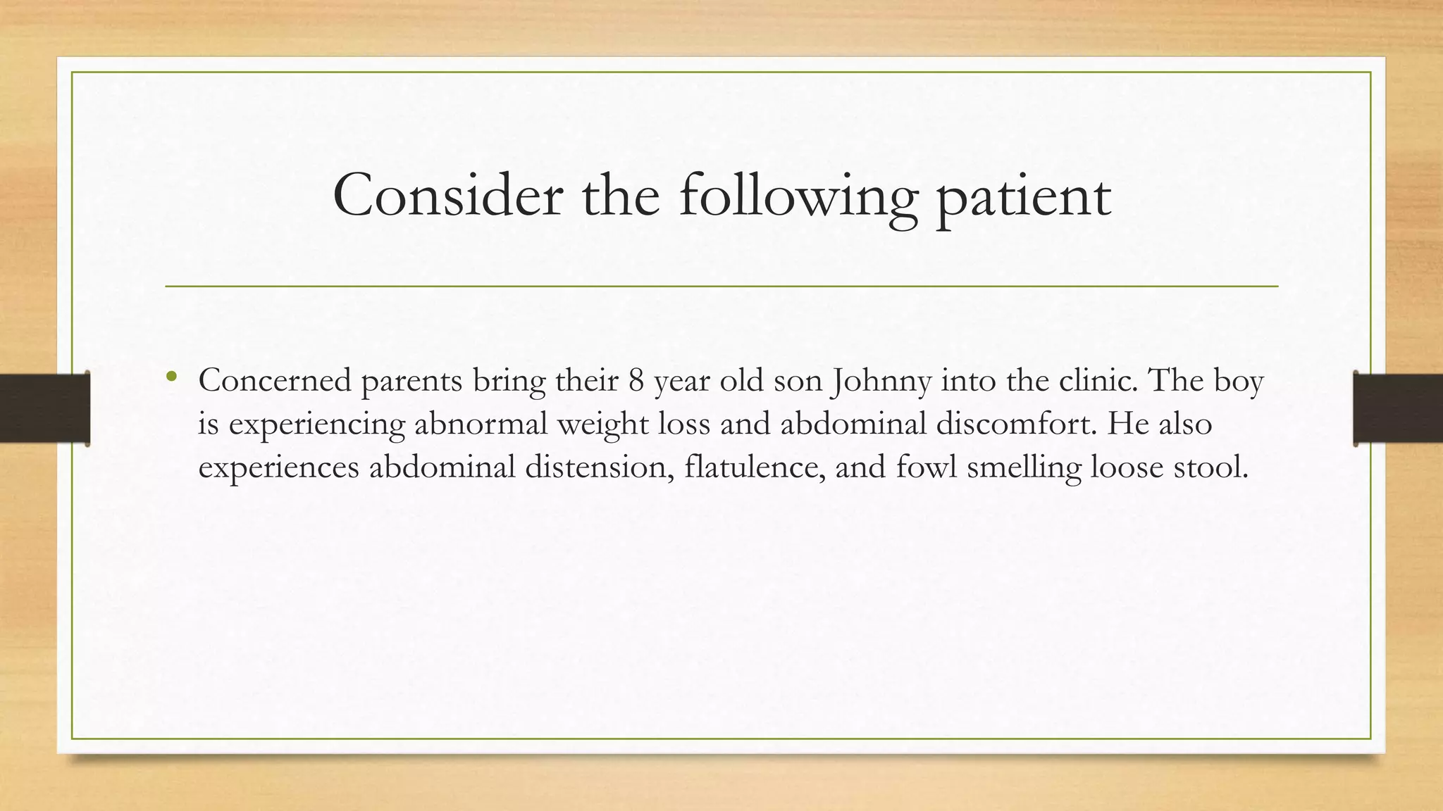 Case study: Celiac disease | PPTX