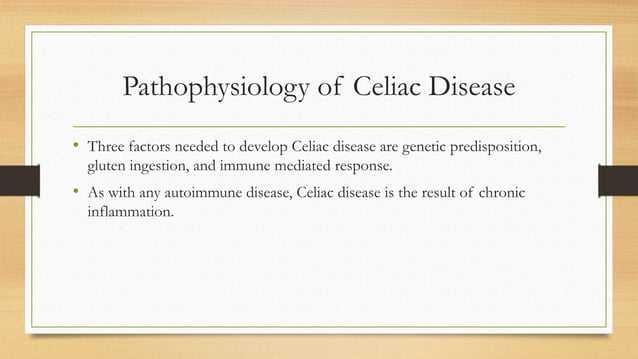 Case study: Celiac disease | PPT