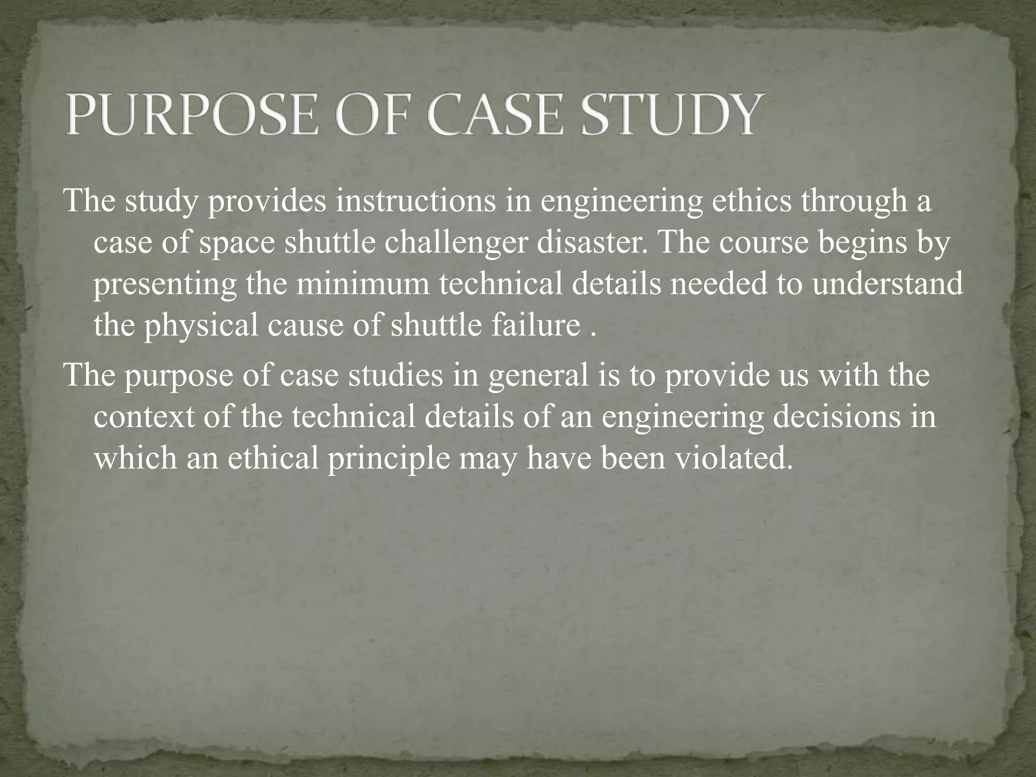 CHALLENGER CASE STUDY | PPTX