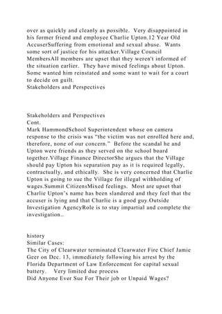 Case Study Chapter 10 Boss, We’ve got a problemBy Kayla Cur.docx