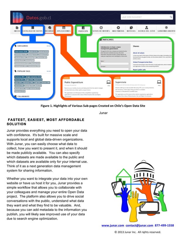 JUNAR Case study Chile m1120 | PDF