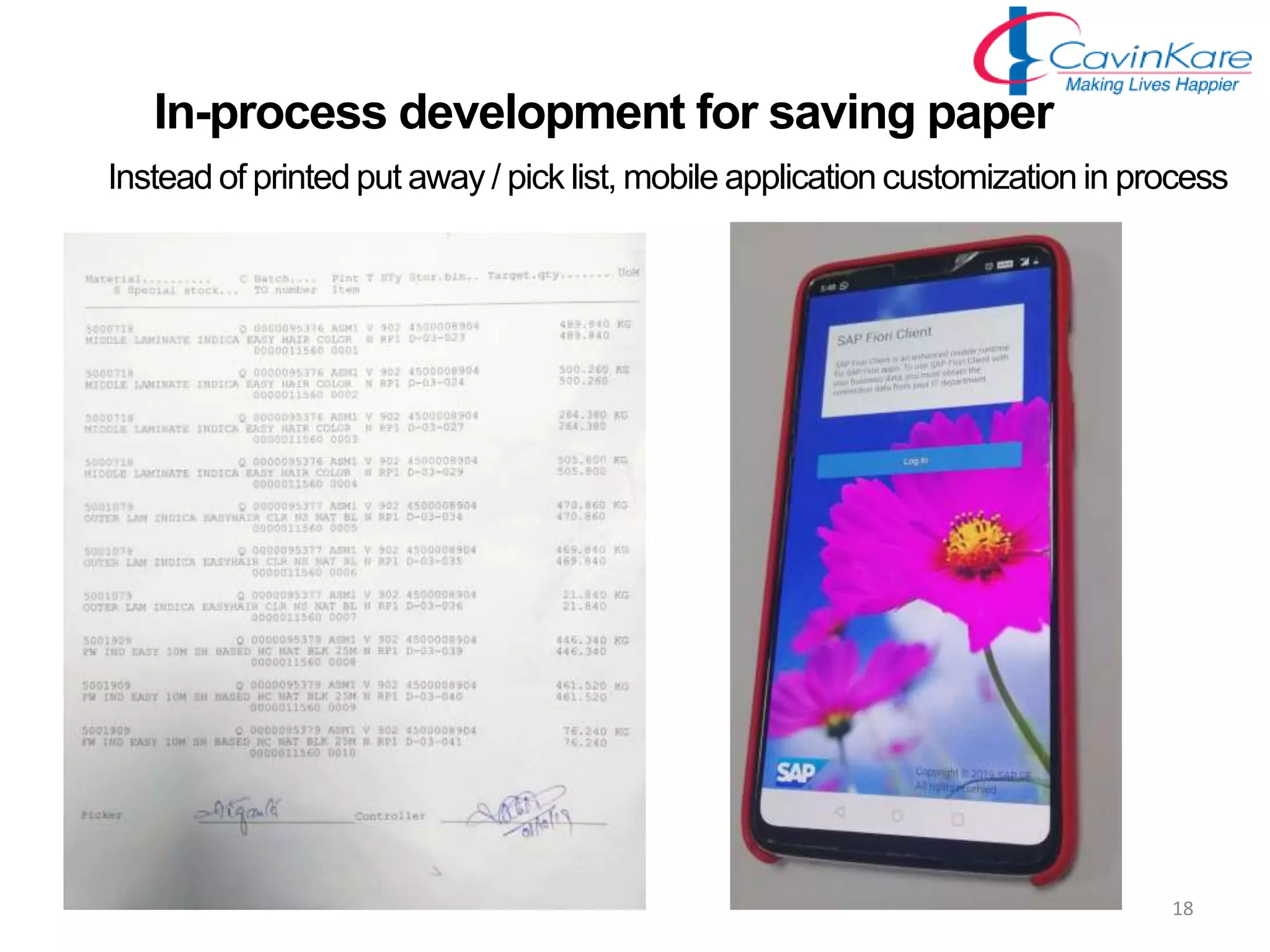 Case study cii 2019 ease of store operation | PPTX