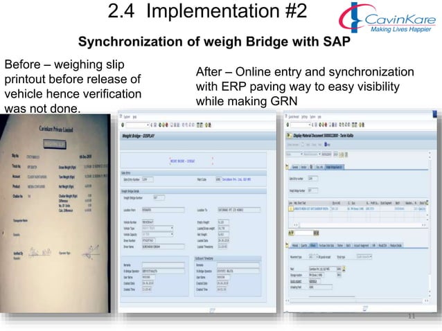 Case study cii 2019 ease of store operation | PPTX