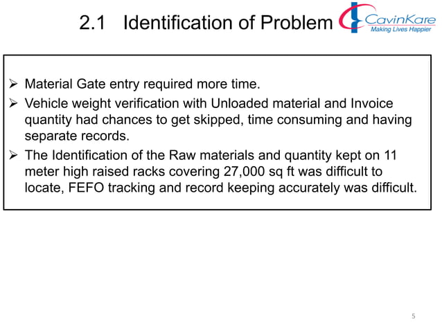 Case study cii 2019 ease of store operation | PPTX