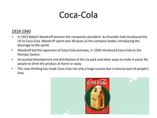 Case study coca cola | PPT