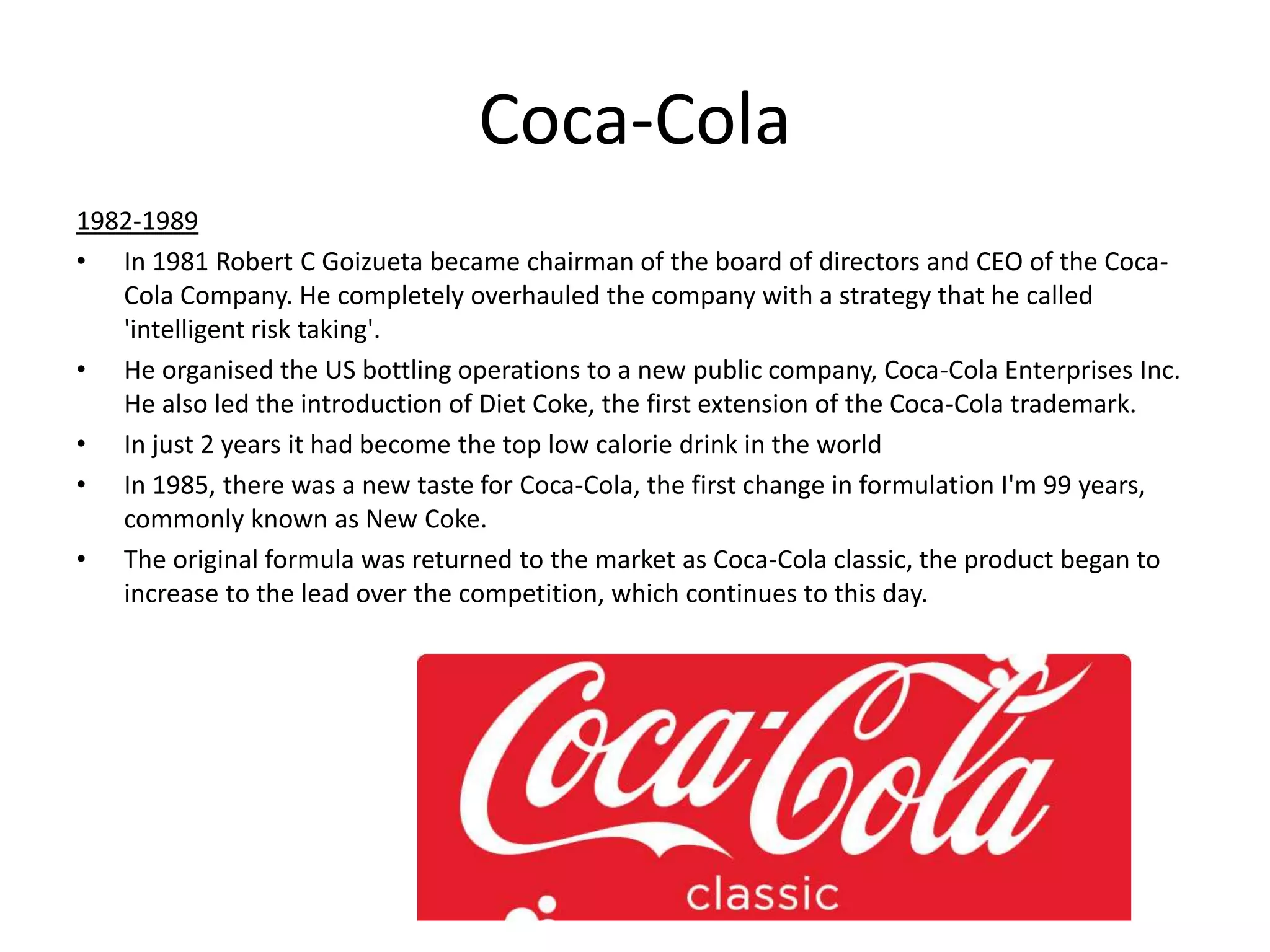 Case study coca cola | PPTX
