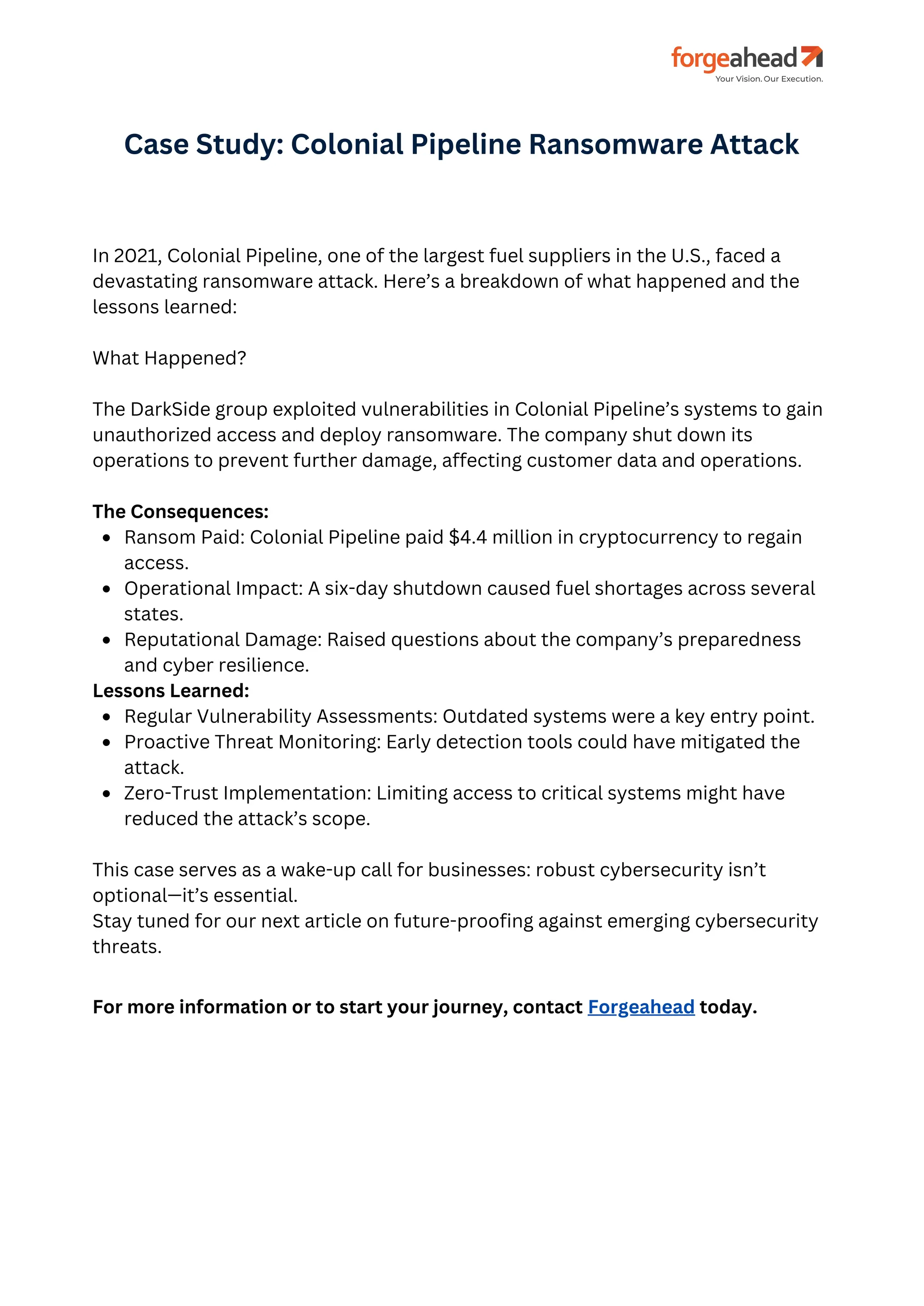 Case Study Colonial Pipeline Ransomware Attack.pdf