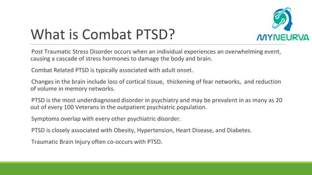 Case study combat related ptsd | PPTX | Brain and Nervous System ...