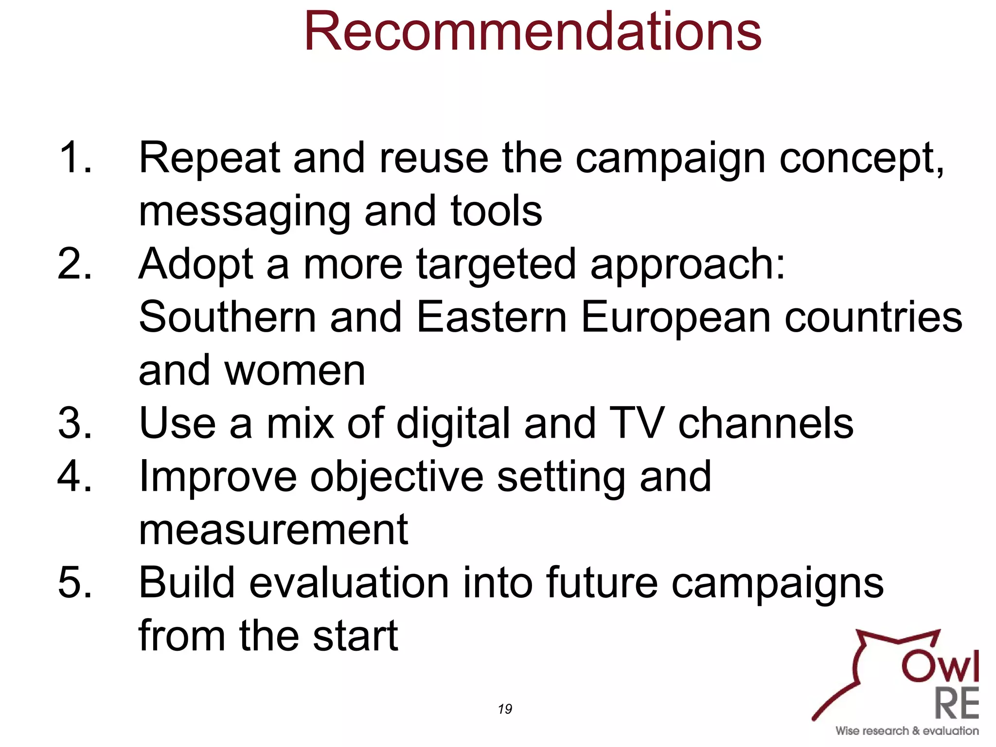 Case study on evaluating a smoking cessation campaign | PPT