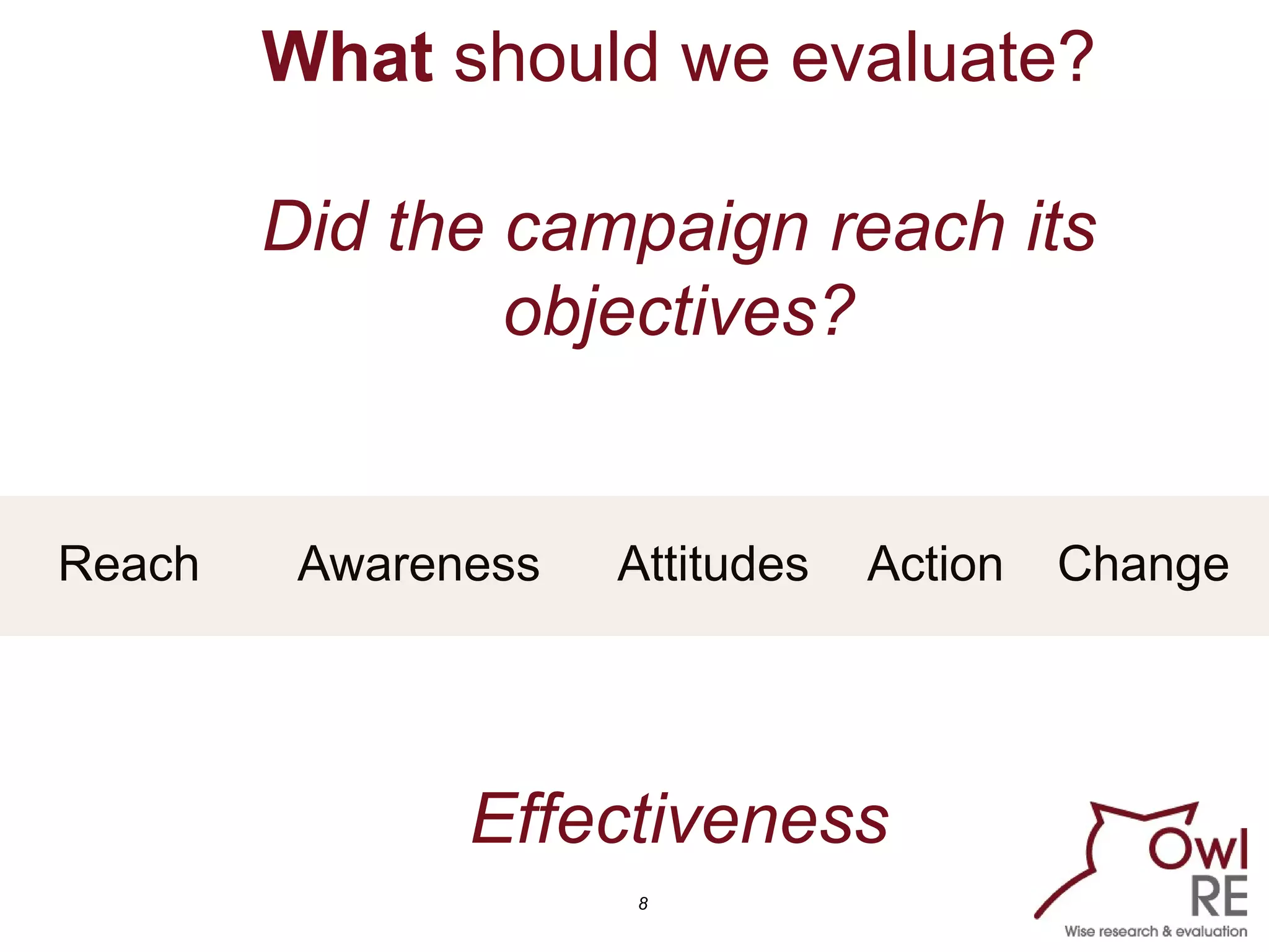 Case study on evaluating a smoking cessation campaign | PPT