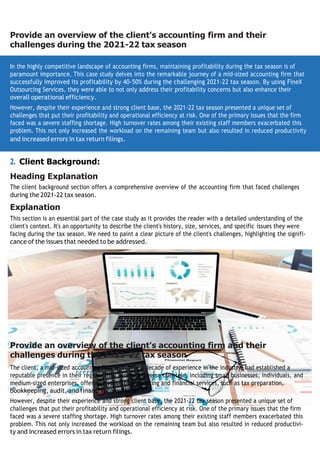 Accounting Firms, it's services and case study | PDF
