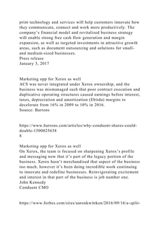 Case Study ConduentSpin-off Strategy and Best Practices.docx