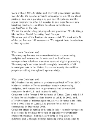 Case Study ConduentSpin-off Strategy and Best Practices.docx