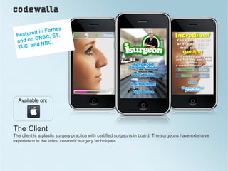Virtual Plastic Surgery app / iSurgeon | PDF