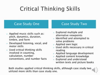 Case Study Critical Analysis | PPTX