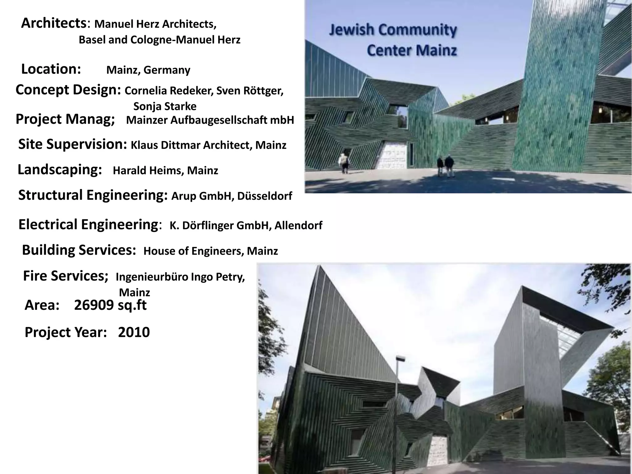 Case study cummunity. center presentation | PPTX