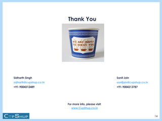 Case study cup shup-ola cabs campaign | PPT