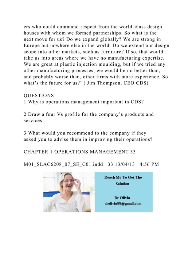 CASE STUDY Design house partnerships at Concept Design S.docx