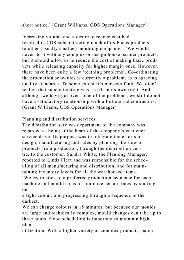 CASE STUDY Design house partnerships at Concept Design S.docx