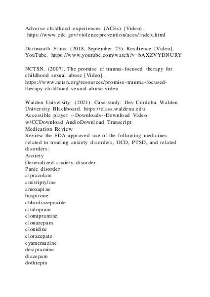 Case Study Dev Cordoba © 2021 Walden University, LLC 1 | DOCX