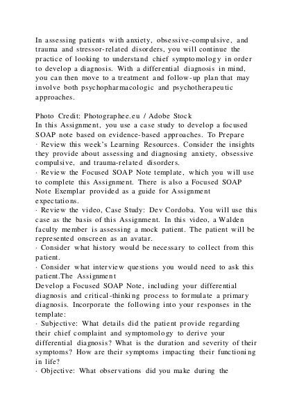 Case Study Dev Cordoba © 2021 Walden University, LLC 1 | DOCX