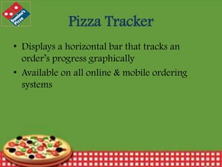 Case study domino's sizzles on MIS | PPTX