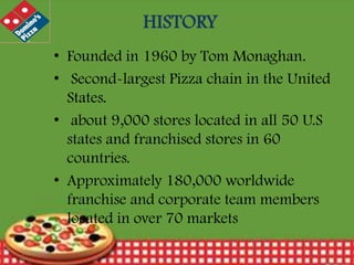 Case study domino's sizzles on MIS | PPTX