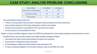 Case study dre using 7 qc tools for problem solving | PPSX