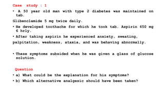 CASE BASED DRUG INTERACTIONS | PPTX