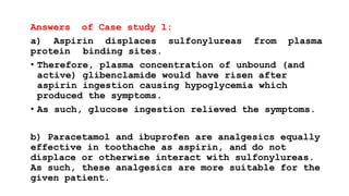 CASE BASED DRUG INTERACTIONS | PPTX