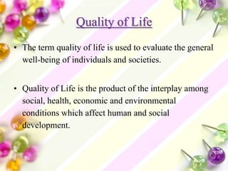 Case study on International Differences in GDP And The Quality of Life ...