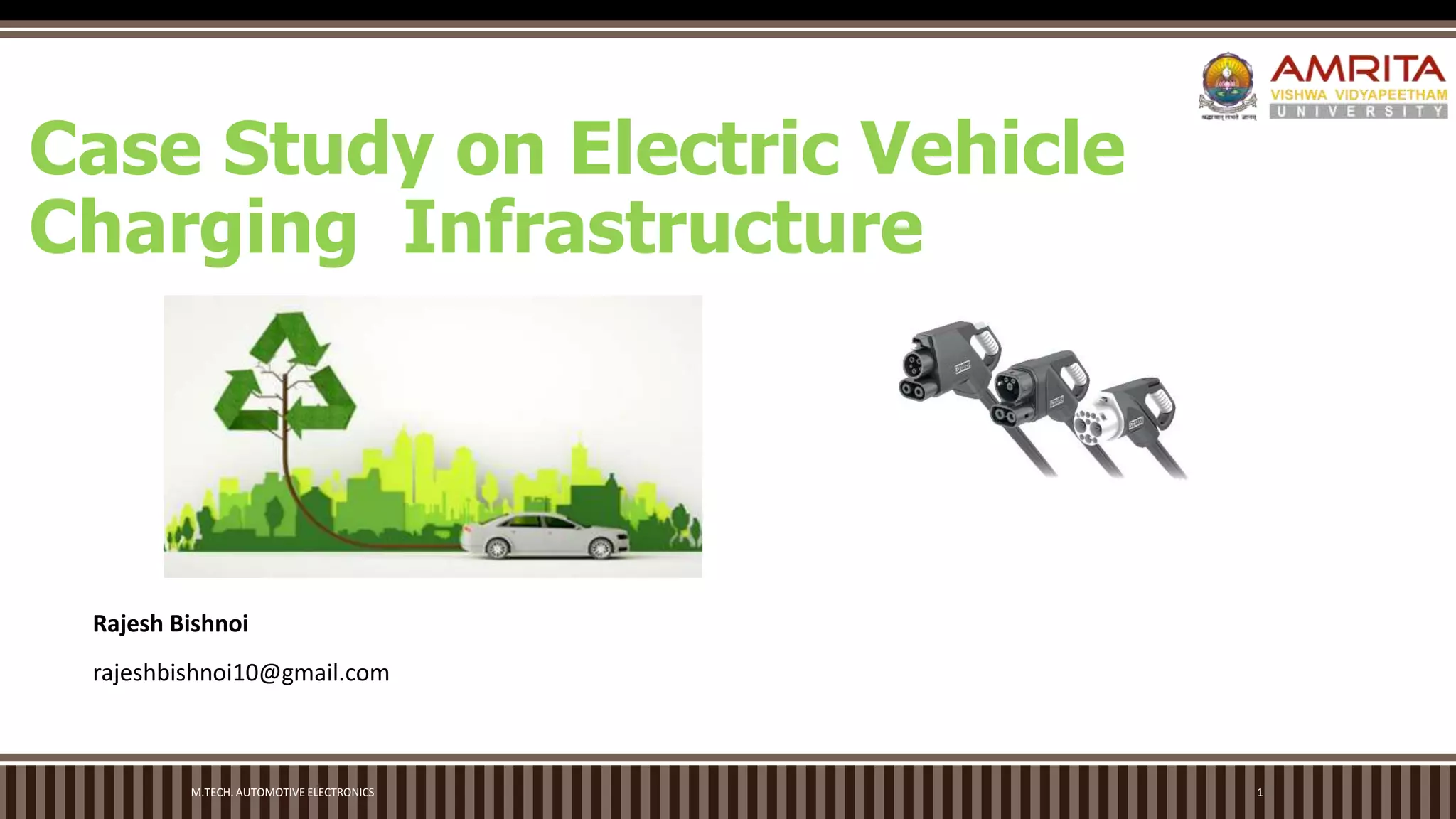 electric vehicle infrastructure | PPTX