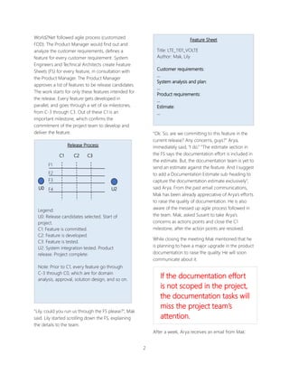 Case study—Establishing product documentation as practice in agile | PDF